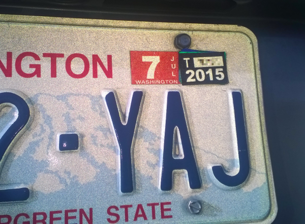 wa license plate and tabs | Whatcom News
