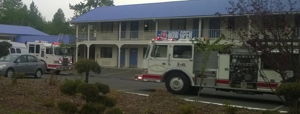 motel 6 fire wide view | Whatcom News