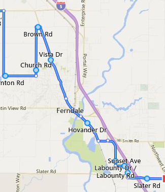 Ragnar map thru Ferndale | Whatcom News