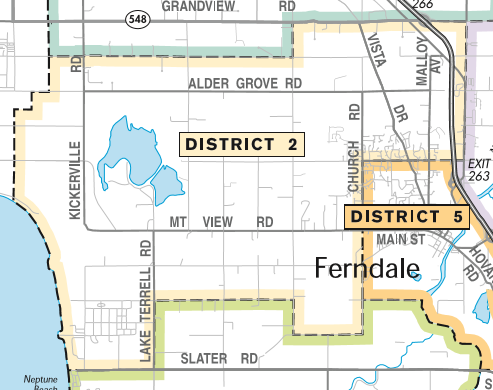 school board district #2 map | Whatcom News
