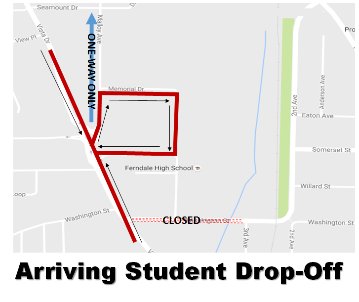 arriving student drop off | Whatcom News