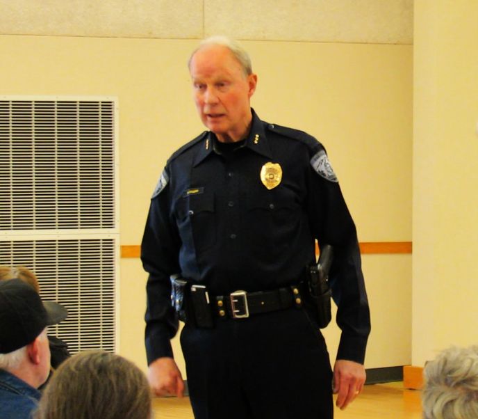 Scenes from Police Chief Knapp’s retirement ceremony | Whatcom News