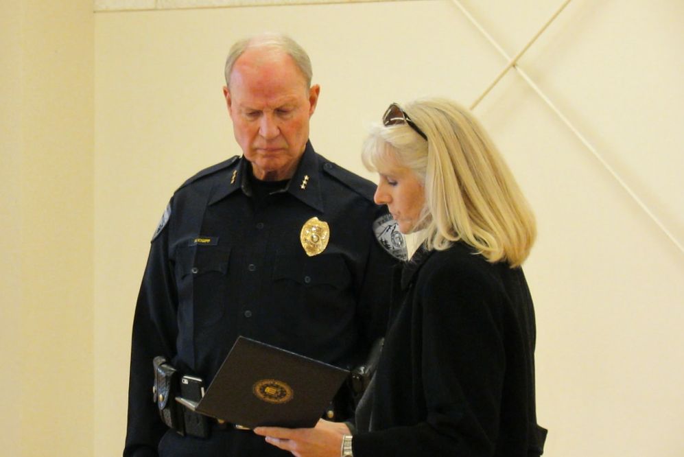 Scenes from Police Chief Knapp’s retirement ceremony | Whatcom News