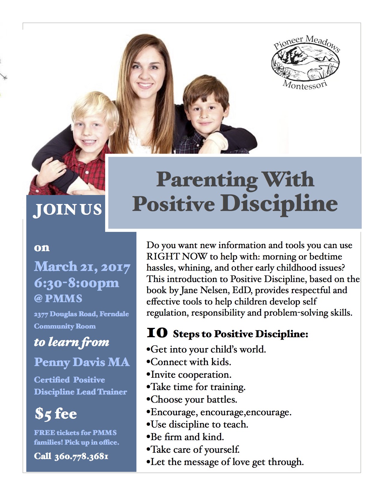 PostiveDisciplineFlyer | Whatcom News