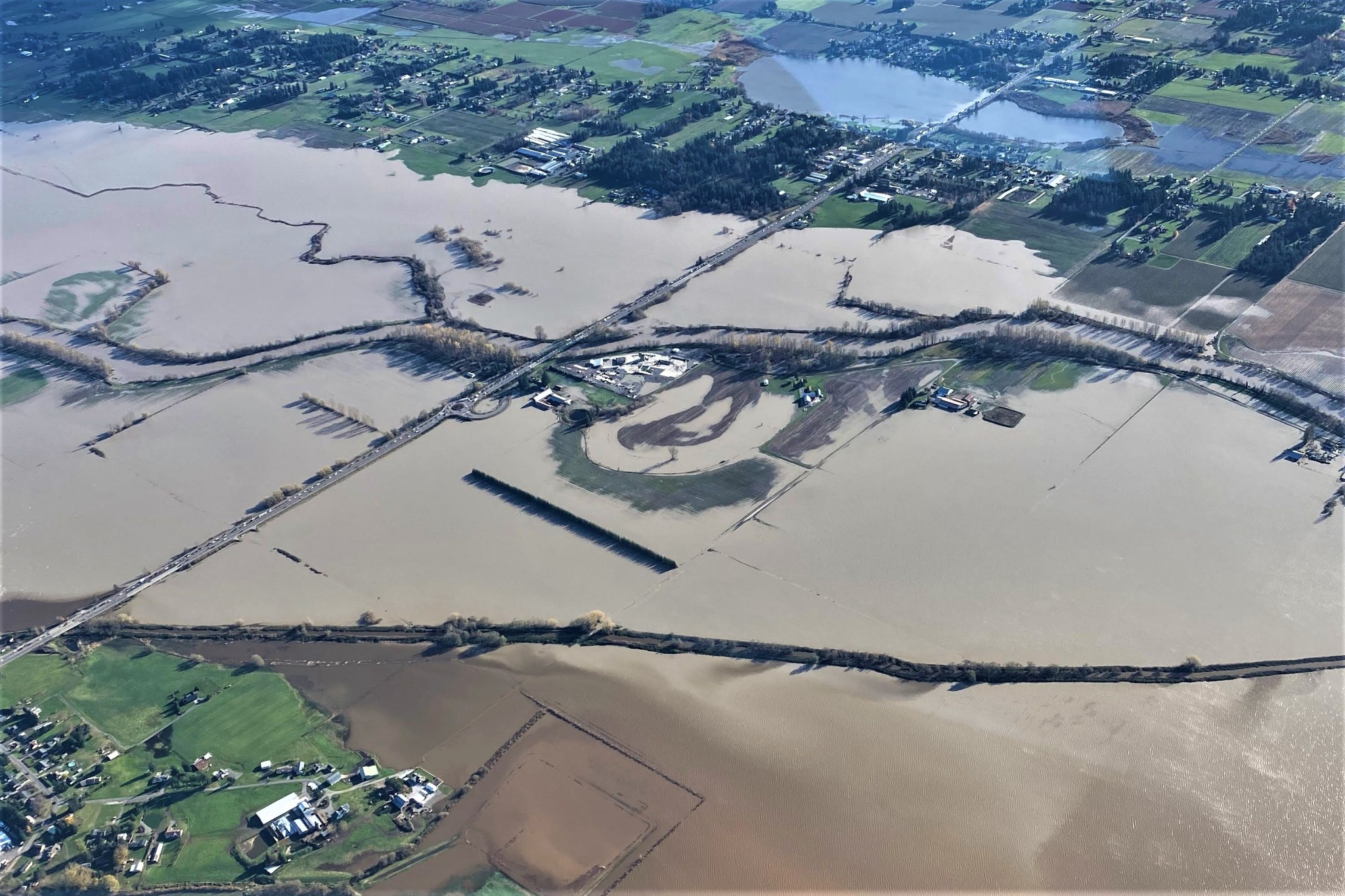 Aerial photos provide visual perspective over parts of Whatcom County ...