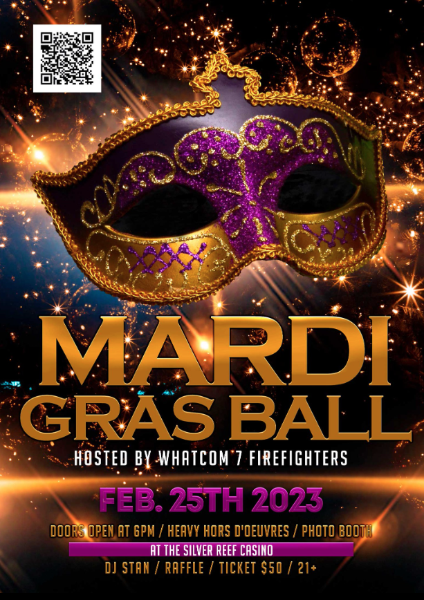 Whatcom 7 Firefighters Mardi Gras Ball fundraiser | Whatcom News