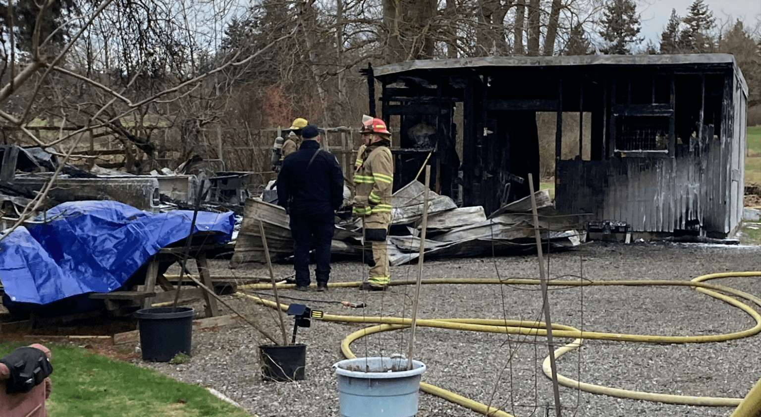 Multiple structures involved in morning Custer fire | Whatcom News