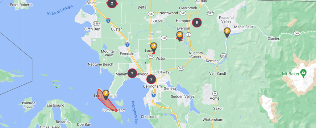Power outages during plummeting temperatures leave thousands in the cold across Whatcom County ...