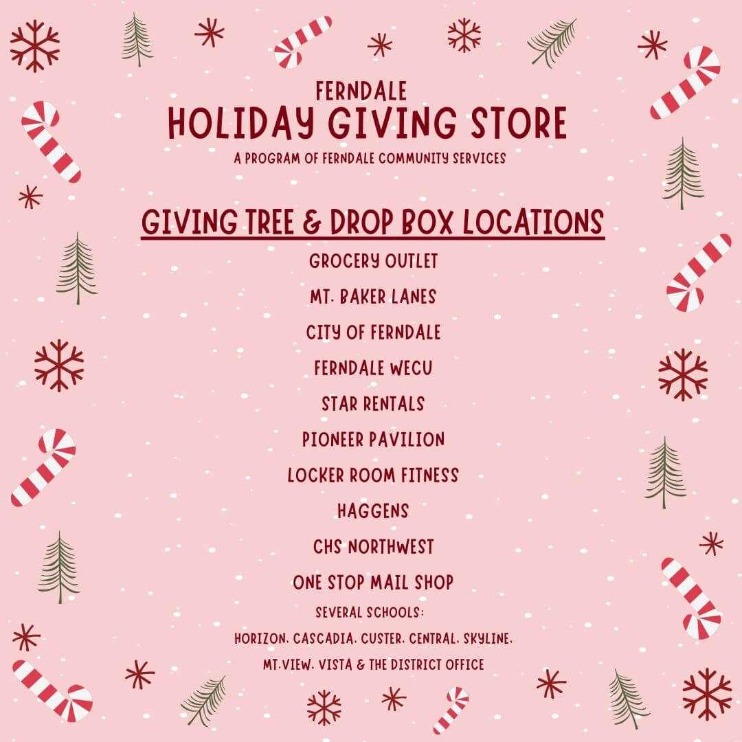 Ferndale Giving Tree locations | Whatcom News